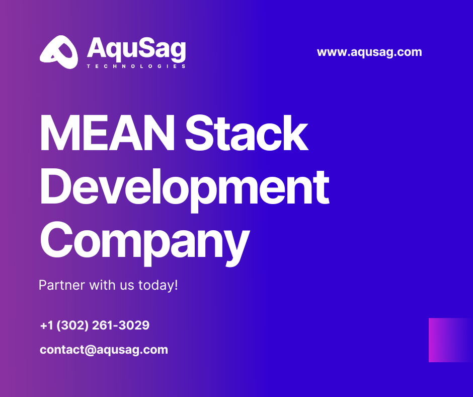 MEAN Stack Development Services | Custom Web Solutions | Aqusag